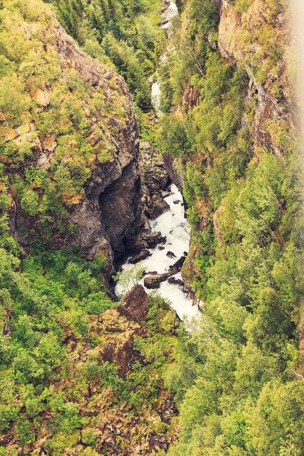 Little Stream in Mountains, Norway. Stock Photo - Image of scenic ...