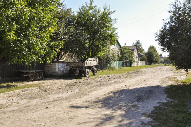 Little Street in the Small Town. Suburb Stock Image - Image of climate ...