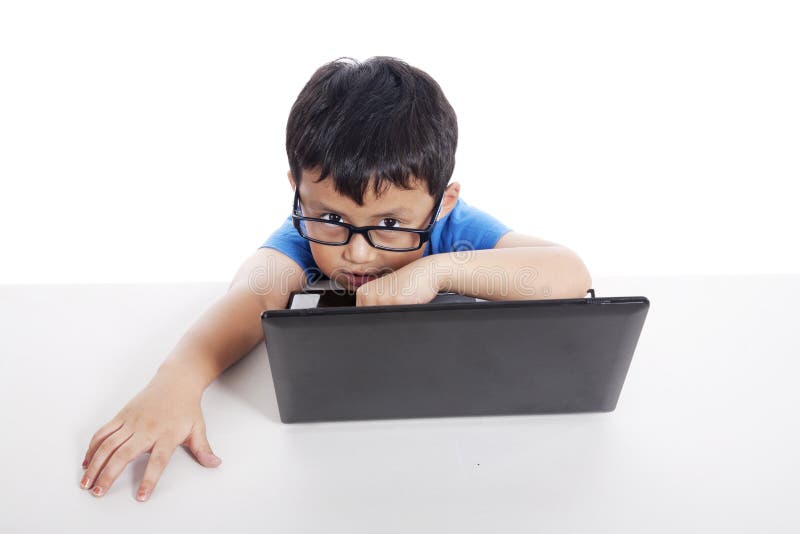 Young programmer stock image. Image of code, little, internet - 35012765