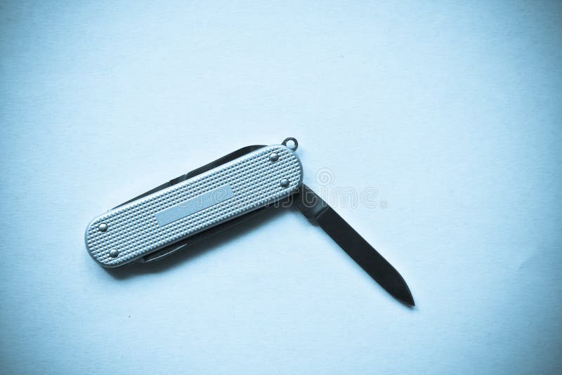 Little swiss army knife stock image. Image of blade, travel - 14907761