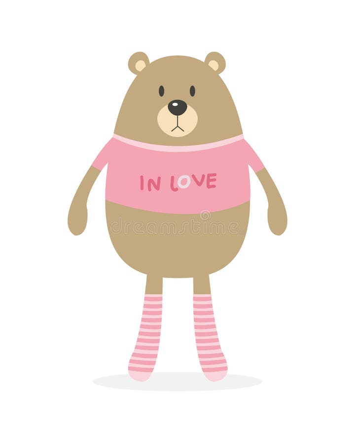 Pinky Teddy Bear Stock Illustrations 5 Pinky Teddy Bear Stock