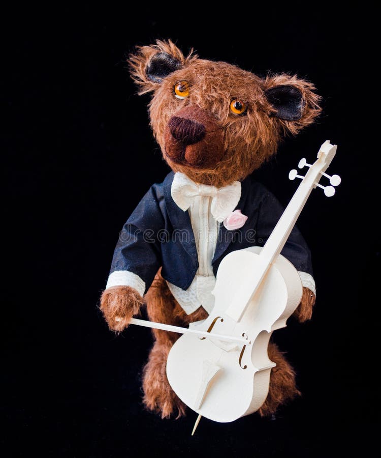 White Cello Near Red Wall. Music Instrument Stock Photo - Image of ...