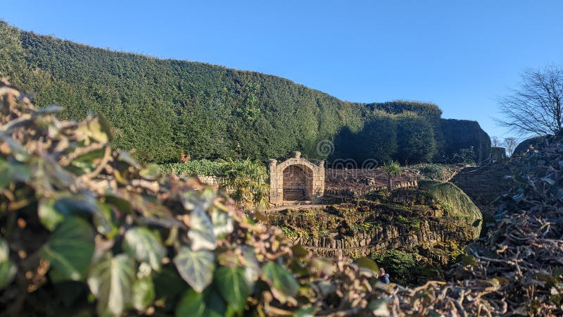 Little Temple in Spring Garden Stock Photo - Image of field, little ...