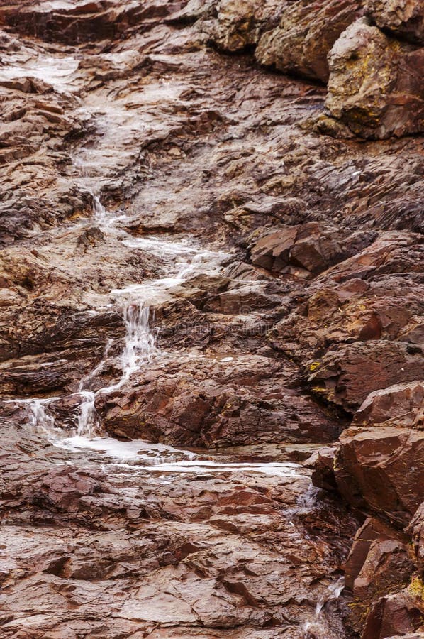 A little thin stream stock photo. Image of nature, rock - 51462008