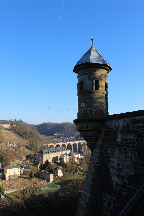 Little tower with blue sky stock photo. Image of architecture - 86155548