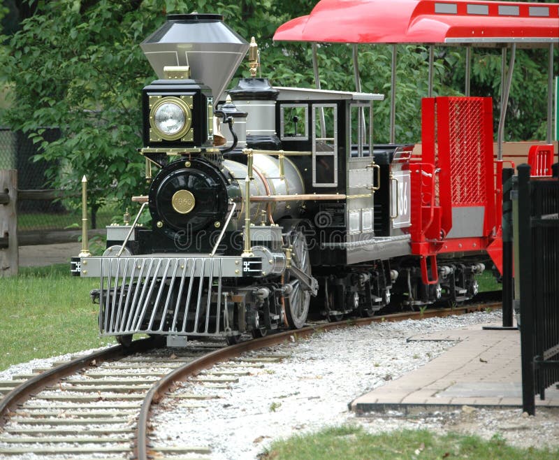 Little Train stock image. Image of train, park, caboose - 830099