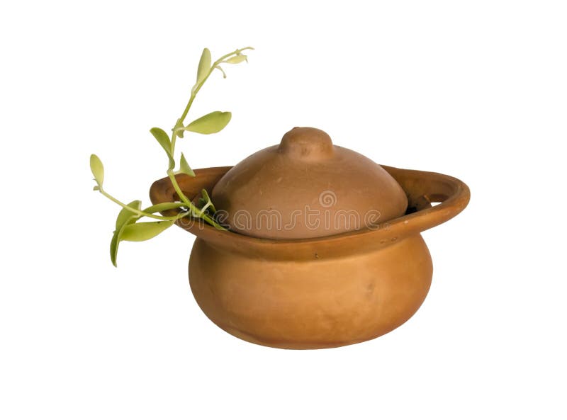 Little Tree in Thai Pottery Stock Image - Image of clay, style: 41792139