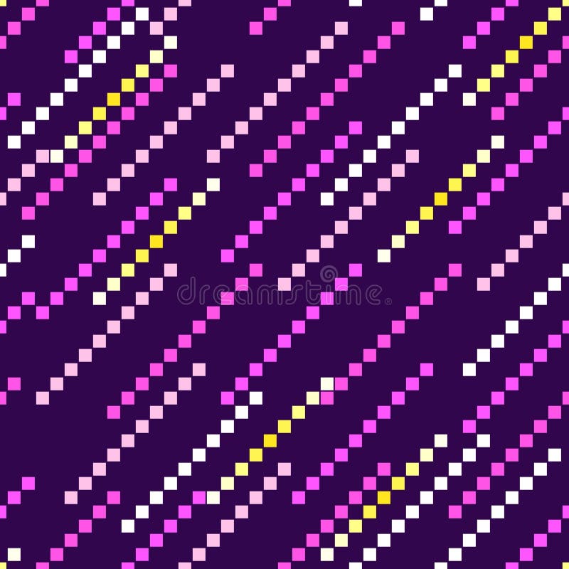 Little Violet Squares Seamless Pattern Stock Vector - Illustration of ...