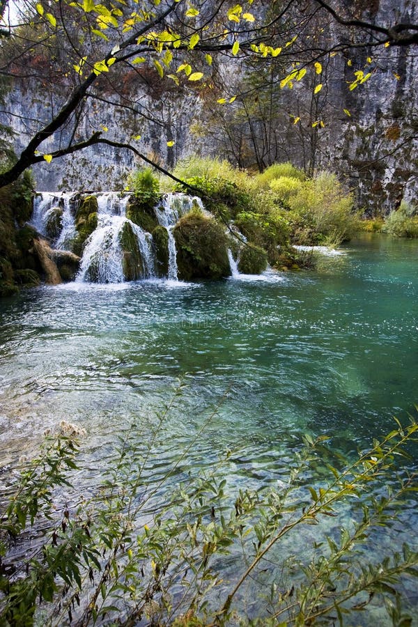 The Potistis Waterfall in South Kefalonia Island, Ionian Islands ...