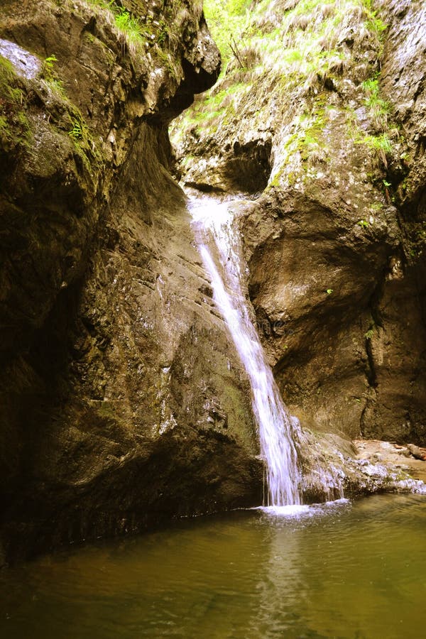 Little waterfall stock image. Image of enthusiasts, house - 44311997