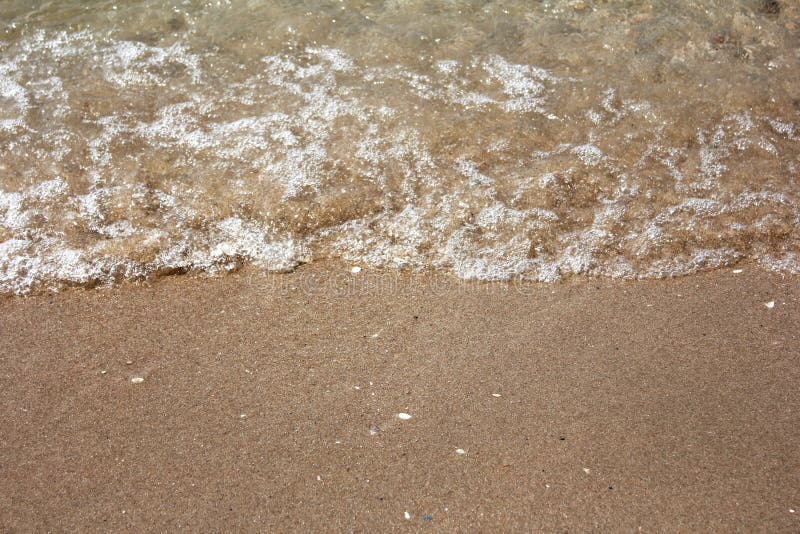 Little wave on the beach stock photo. Image of rock, beautiful - 87450762