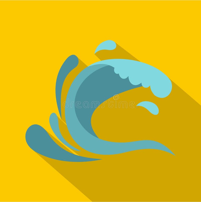 Little Wave Icon, Cartoon Style Stock Vector - Illustration of object ...