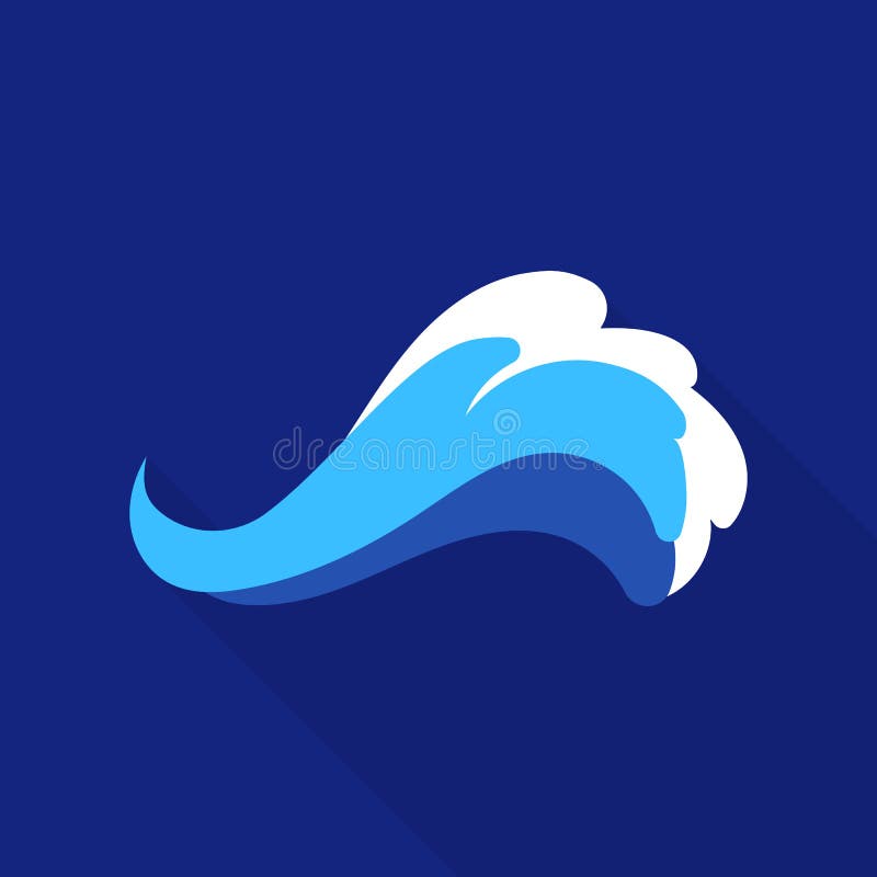 Little Wave Icon, Cartoon Style Stock Vector - Illustration of object ...