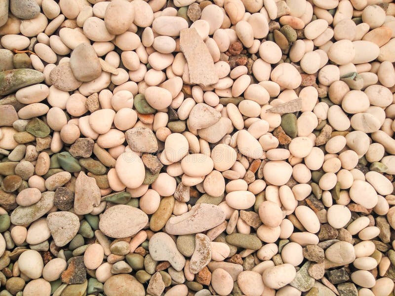 Little White Stones and Gray Rocks Texture Stock Image - Image of ...