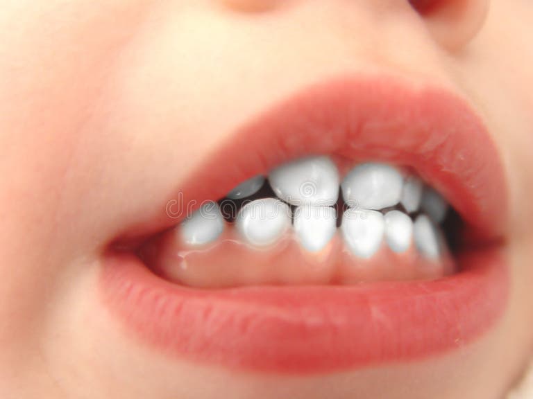 Little White Teeth stock image. Image of person, young, cute - 2919