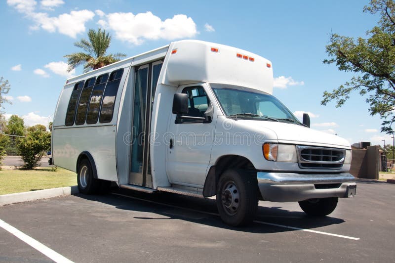 Little white van stock photo. Image of heavy, journey - 15521448