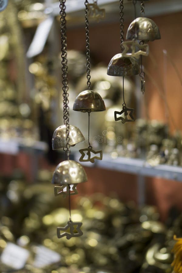 Little wind bell stock image. Image of ceramic, handcrafted - 75376601