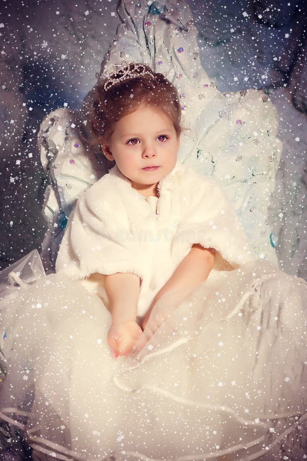 Winter princess stock photo. Image of creative, face - 22135068