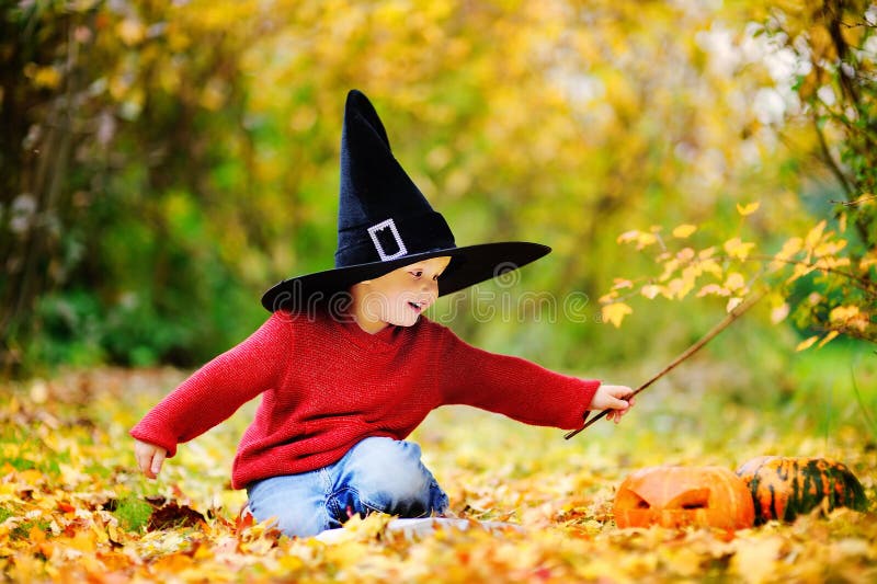 Little wizard outdoors stock image. Image of happy, light - 79555487
