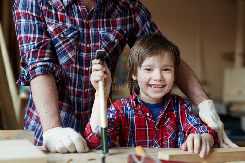 Little woodworker stock photo. Image of handcraft, woodcraft - 94619120