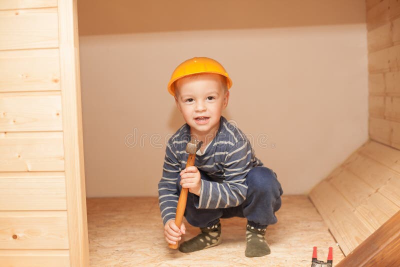 Little worker. stock photo. Image of adorable, person - 55774914