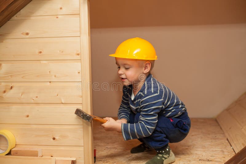 Little worker. stock image. Image of person, caucasian - 55775241
