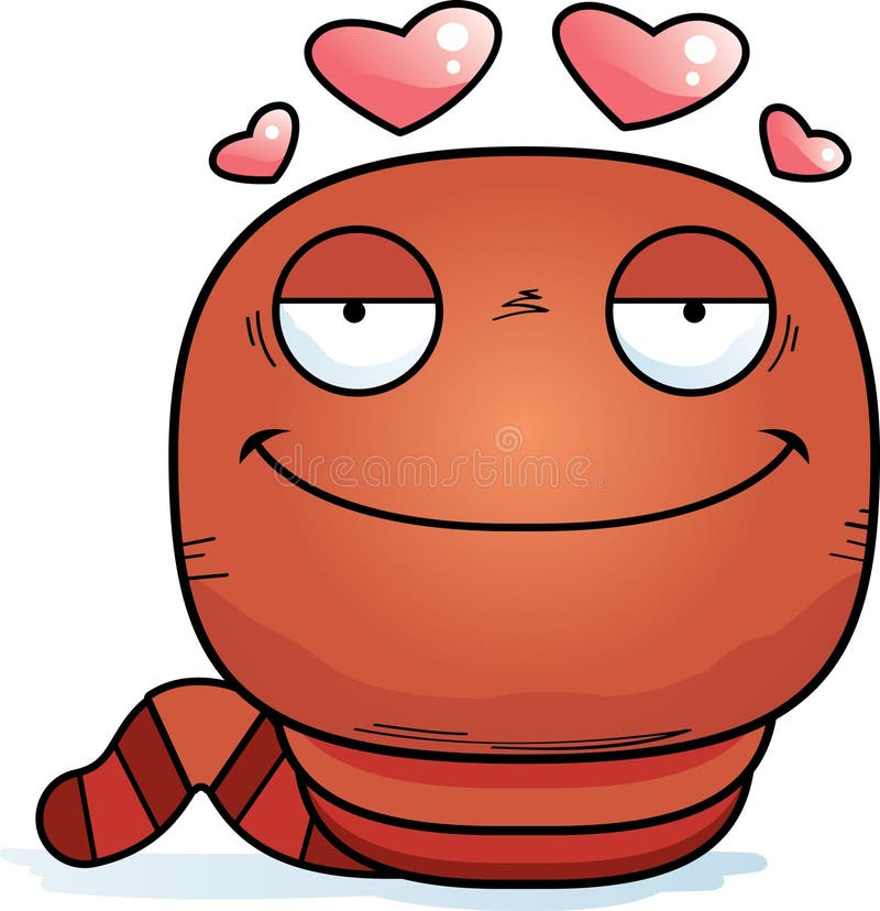 Worm Love Couple Hug Sketch Vector Illustration Stock Vector ...