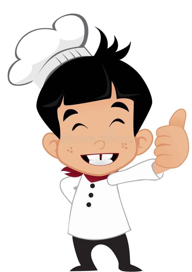 Cute Little Young Boy Chef Stock Illustrations – 1,343 Cute Little ...