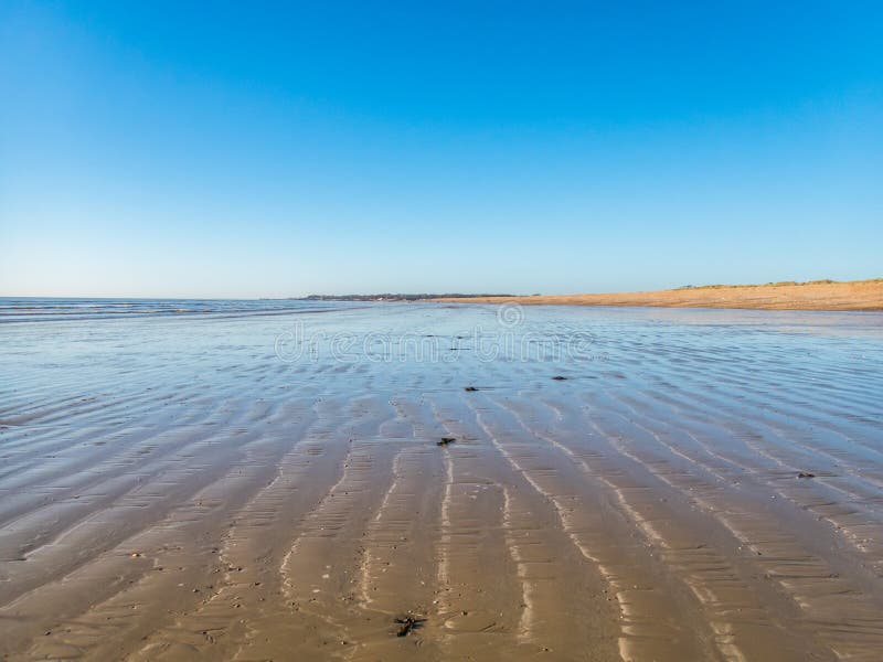 Littlehampton and Climping Beach in January Stock Photo - Image of sand ...