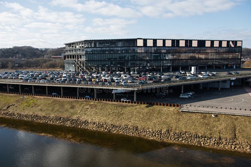 Lituania, Kaunas - 6 De Marzo De 2019 Arena Zalgiris De La Ciudad Foto ...