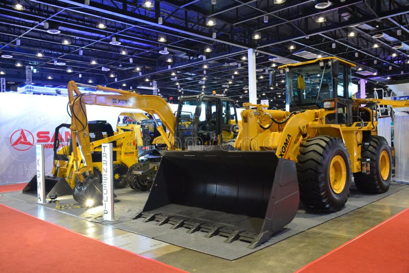 Liugong Wheel Loader at Philconstruct in Pasay, Philippines Editorial ...