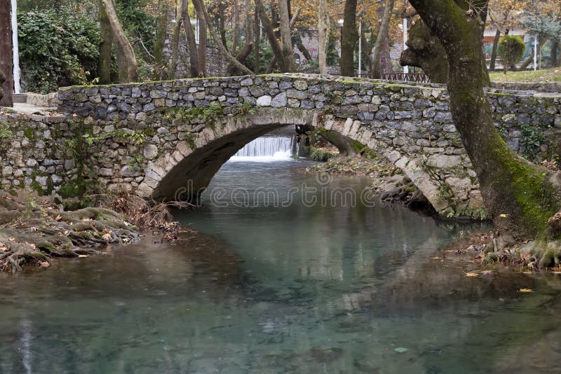 Livadia Stream, Greece stock image. Image of city, stones - 37201521