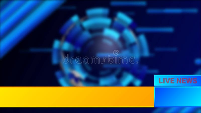 Live, Breaking and Headlines Seamless News Animation. Stock Footage ...