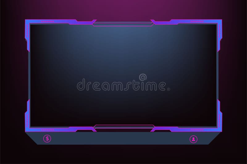 Live Broadcast or Streaming Overlay Panels with an Offline Screen ...