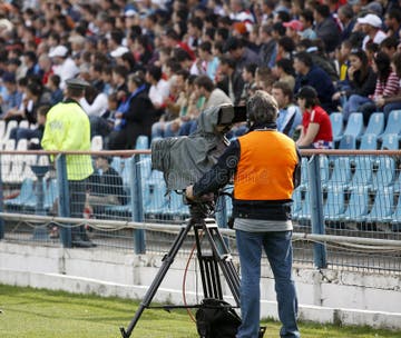 Live Broadcasting Camera Operator Editorial Stock Photo - Image of ...