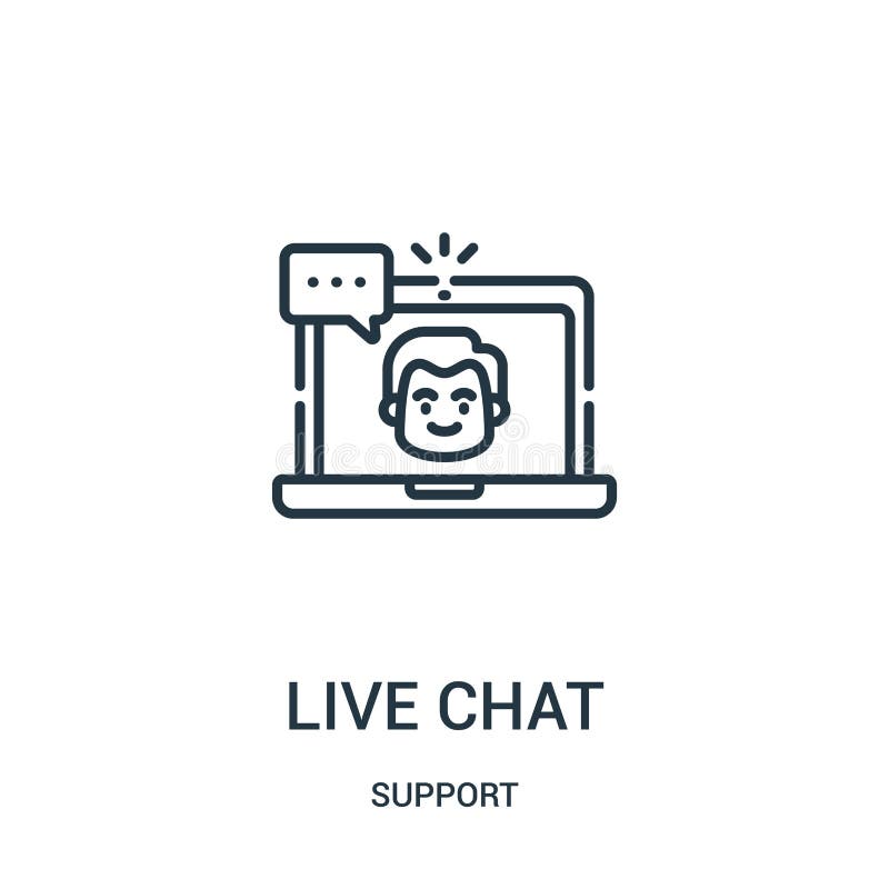 Live Chat Support Icon Stock Illustrations – 3,950 Live Chat Support ...