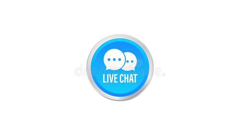 Live Chat Speech Bubbles Concept. Motion Graphics. Stock Footage ...