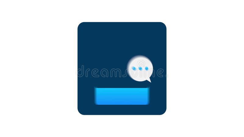 Live Chat Speech Bubbles Concept. Motion Graphics. Stock Video - Video ...