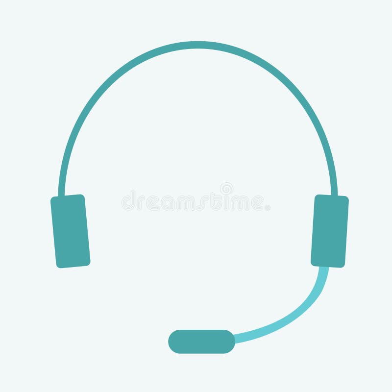 Customer Support and Colorful Headphone Icon for Customer Care Icon and ...
