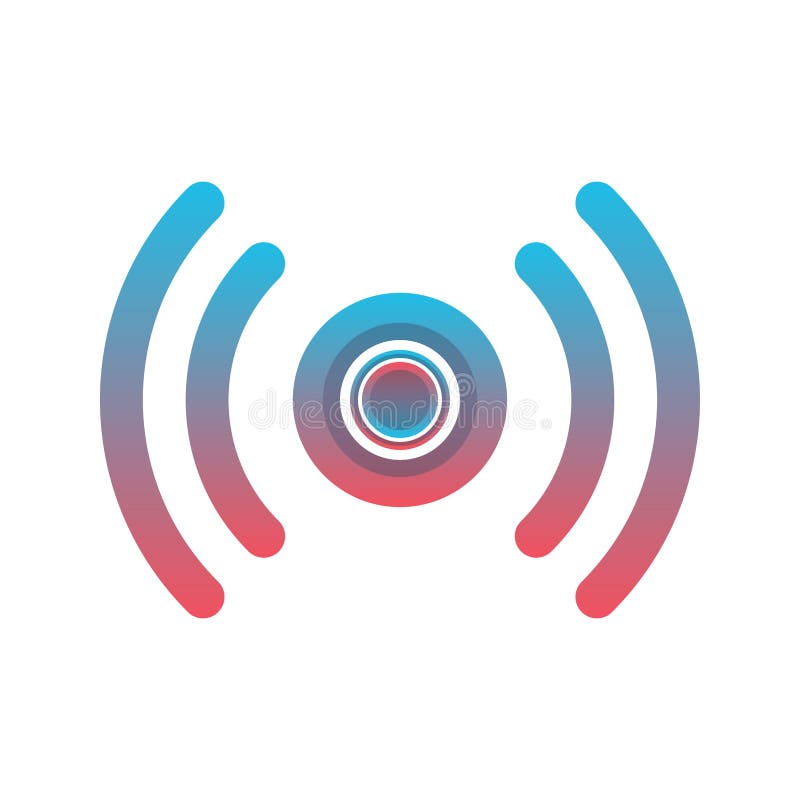 Live Coin Logo Gradient Design Template Icon Stock Vector ...