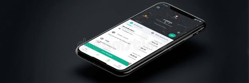 Live Delivery Tracking Interface Displaying Current Shipment Status and ...