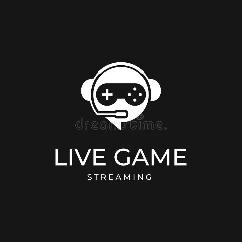 Live Gaming Logo stock vector. Illustration of competition - 226875225