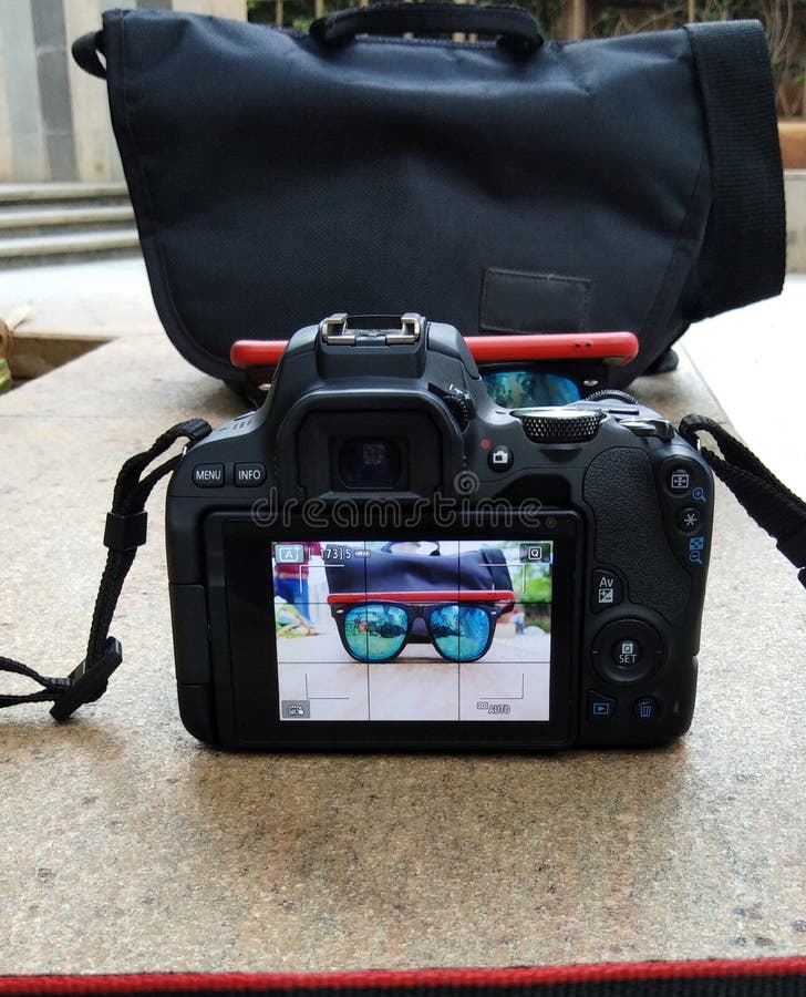 A Live Image by a Camera of a Cooler and a Bag that Was Captured Using ...