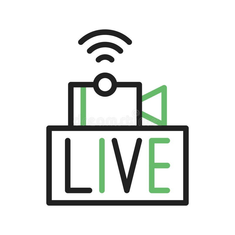 Live Music Icon Image. stock vector. Illustration of entertainment ...