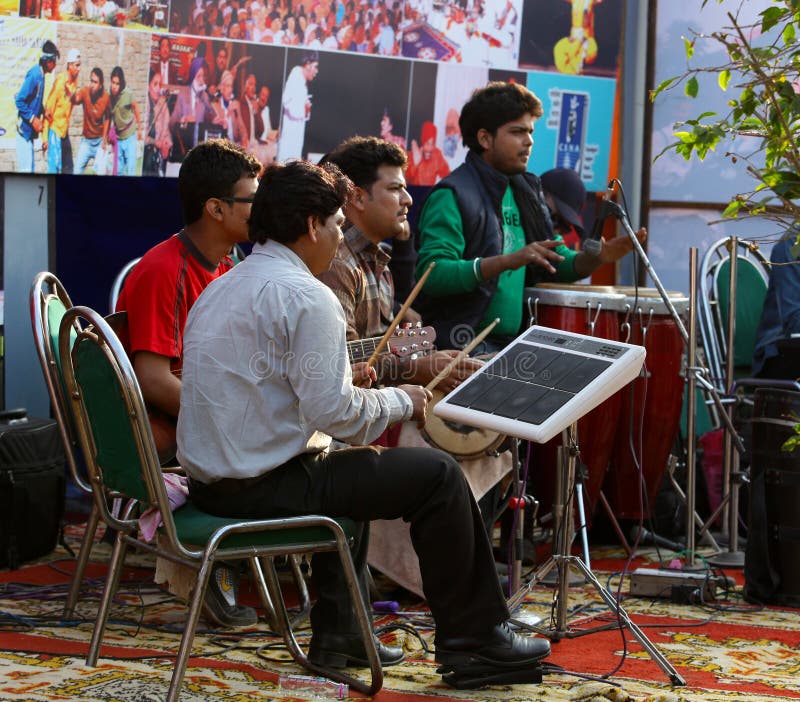 Musicians editorial stock photo. Image of instrument - 50400293