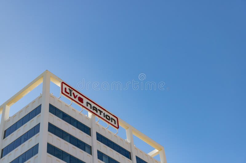 Live Nation Building editorial photography. Image of tickets - 268947152