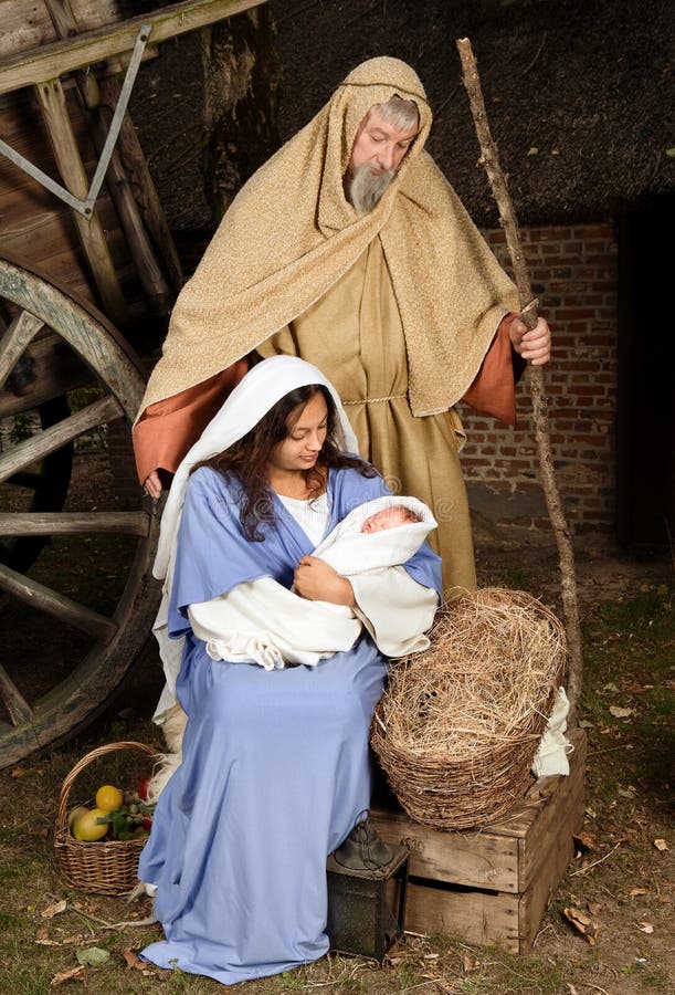 Live Nativity Scene Clipart Lds