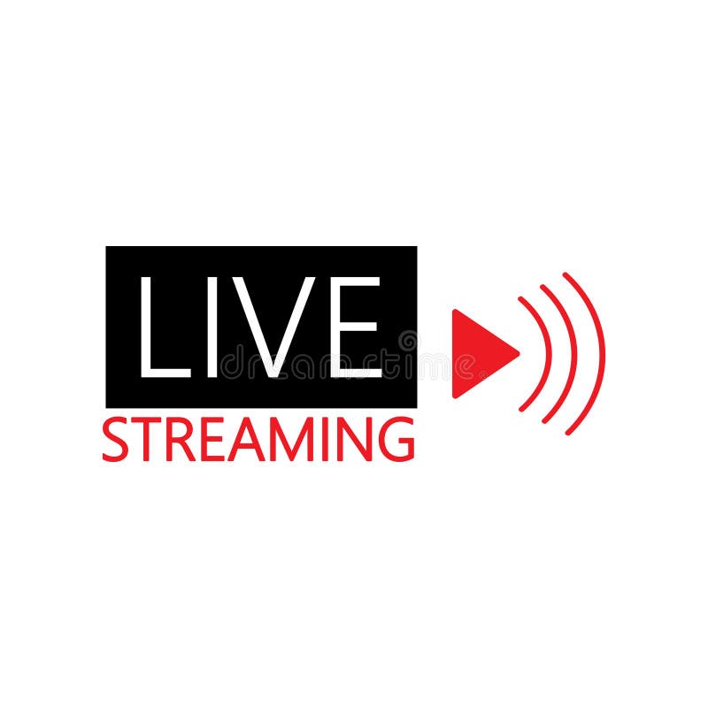 Live, play logo vector stock vector. Illustration of streaming - 315786921
