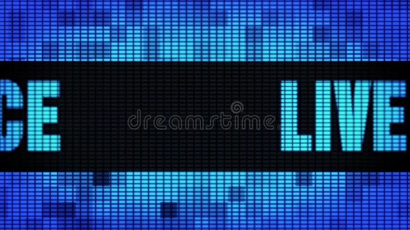 Live Service Front Text Scrolling Led Wall Pannel Display Sign Board ...