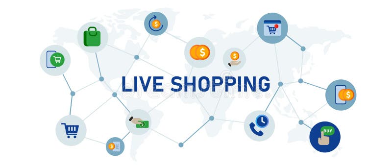 Live Commerce Stock Illustrations – 812 Live Commerce Stock ...